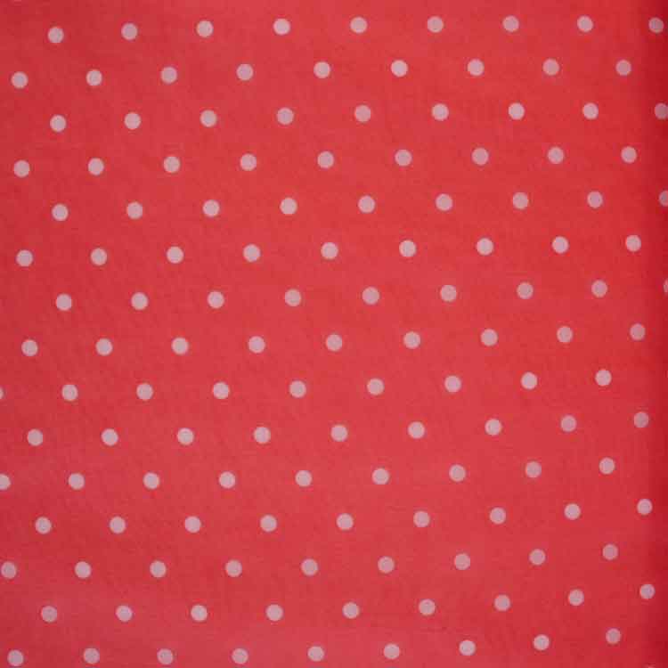 Organdi Rojo Con Lunares Blancos Telas De Lunares Rojos Y Blan